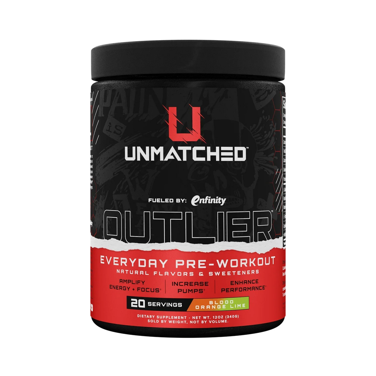 Buy Unmatched Outlier Pre-Workout, 20 Servings Online | NutriStar