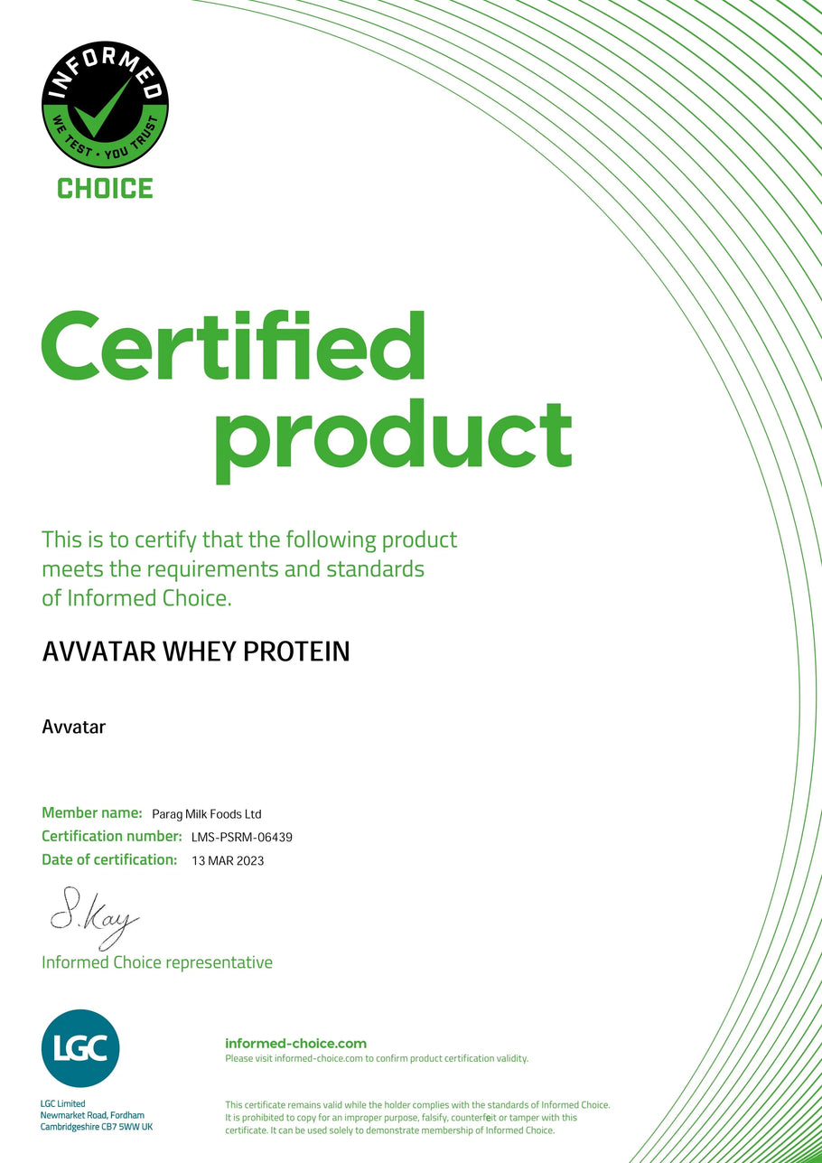 Buy Avvatar Whey Protein Powder - 1 Kg Online | NutriStar