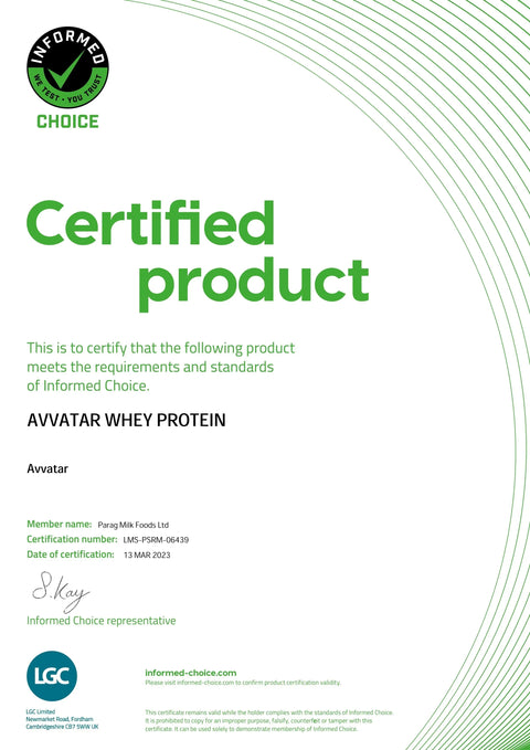 Buy Avvatar Whey Protein Powder 1 Kg + Nutristar Micronized CREA Gold ...