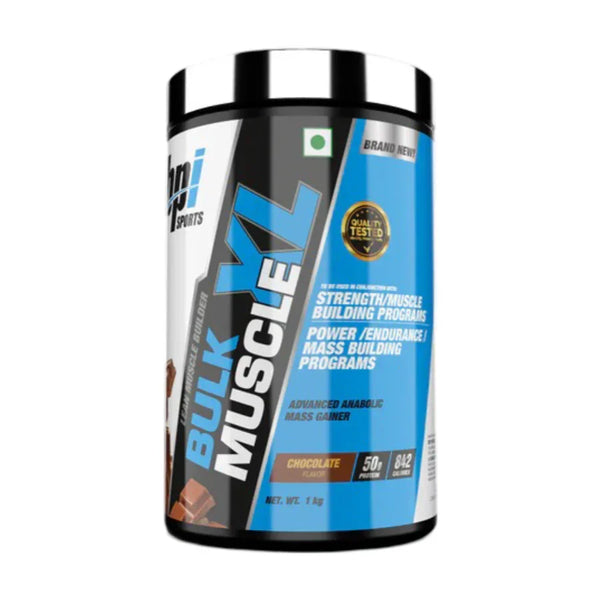 Buy BPI Sports Bulk Muscle XL Mass Gainer- 1 kg Online | NutriStar