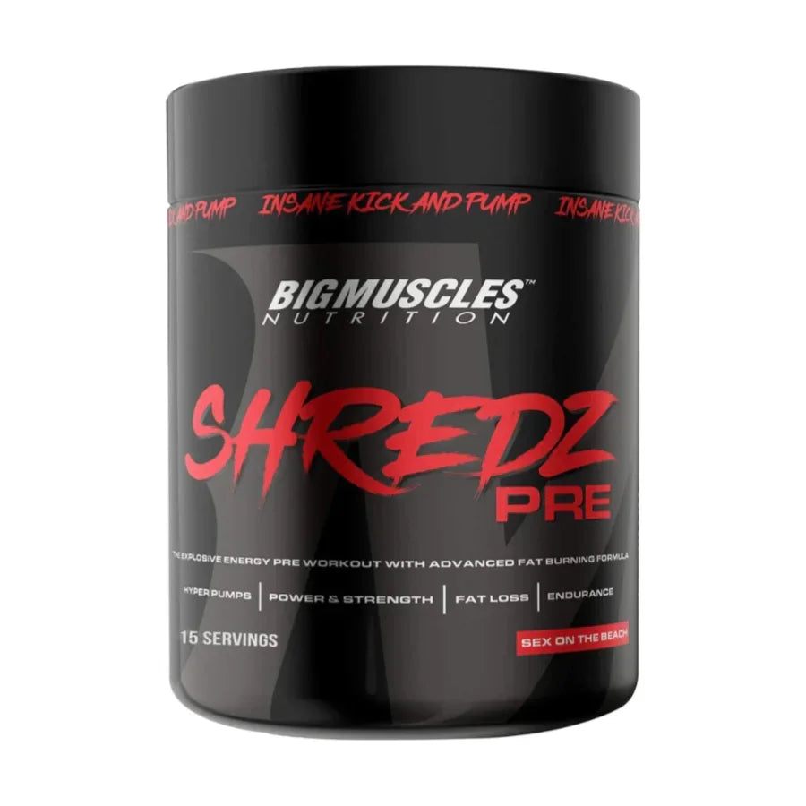 Buy Big Muscles Nutrition Shredz Pre Preworkout - 30 Servings Online ...