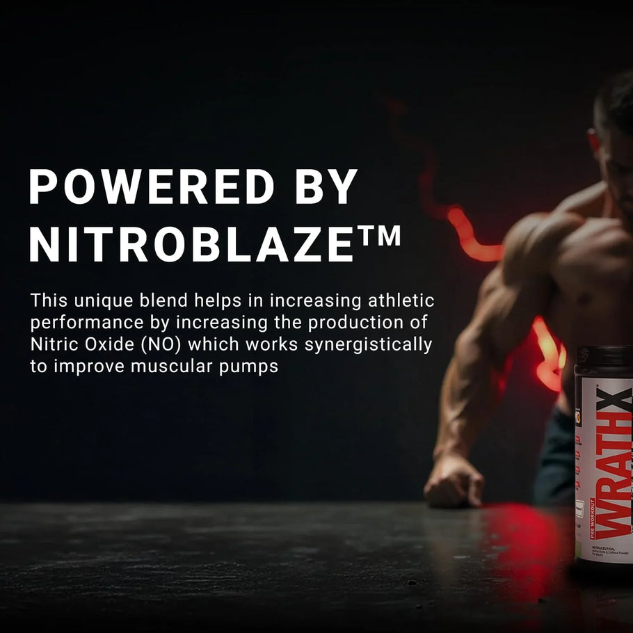 Buy MuscleBlaze Pre-Workout WrathX - 30 Servings Online | NutriStar