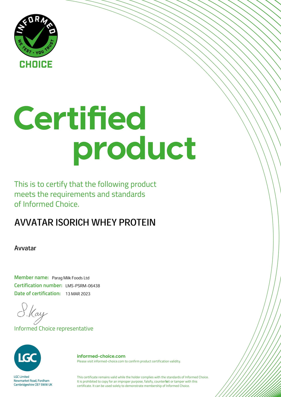 Buy Avvatar Whey Protein Powder - 1 Kg Online | NutriStar
