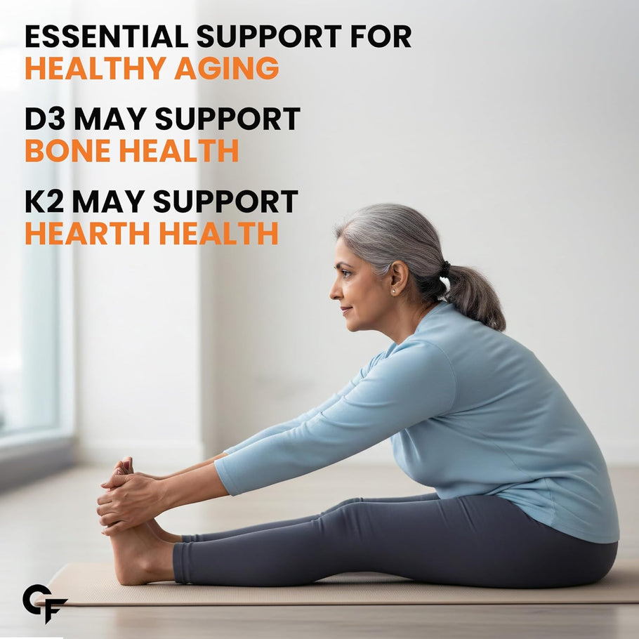 Buy Carbamide Forte Vitamin D3 + K2 (MK7) | Bone & Heart Health Support ...