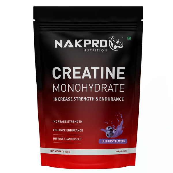 Buy NAKPRO Micronized Creatine Monohydrate 400g Online | NutriStar