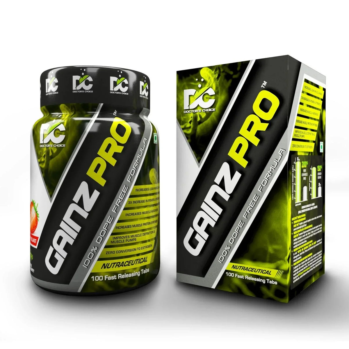 Buy Doctor's Choice Gainz Pro For Increased Muscle Mass & Endurance ...