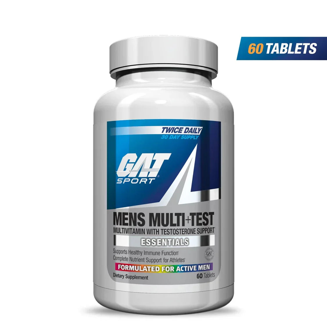 Buy GAT Mens Multi+Test - 60 Tablets Online | NutriStar