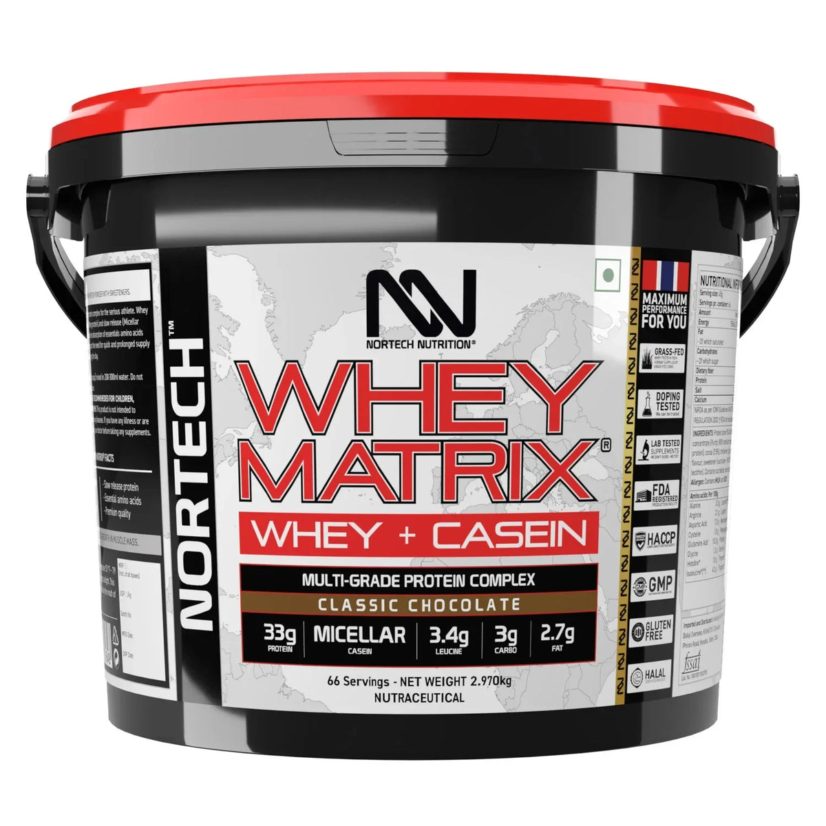 Buy Nortech Nutrition Whey Matrix - 3 Kg Online | NutriStar